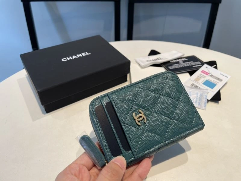 Brand-authenticated Chanel Wallet Purse