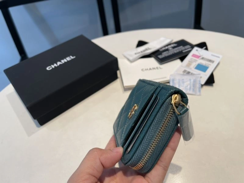 Brand-authenticated Chanel Wallet Purse