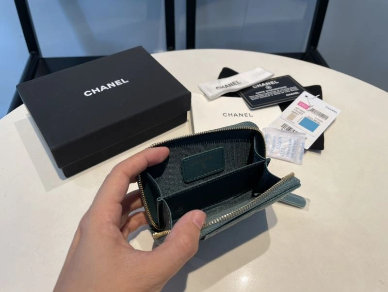 Brand-authenticated Chanel Wallet Purse