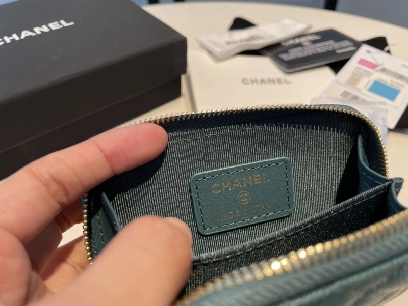 Brand-authenticated Chanel Wallet Purse