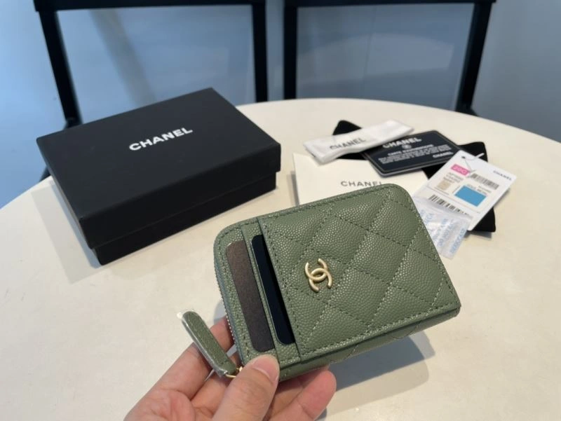Brand-authenticated Chanel Wallet Purse