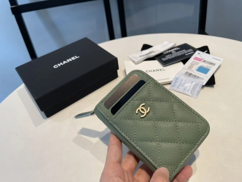 Brand-authenticated Chanel Wallet Purse