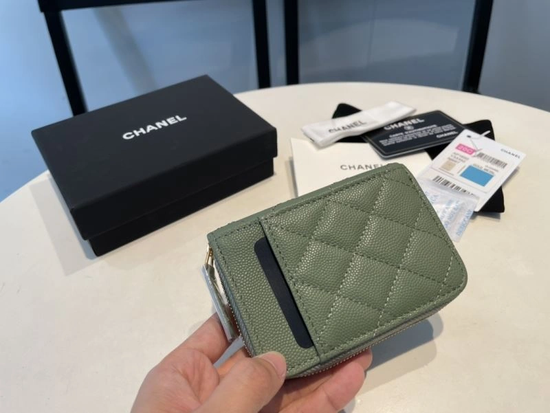 Brand-authenticated Chanel Wallet Purse