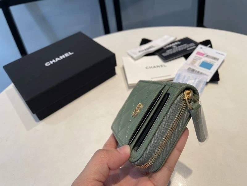 Brand-authenticated Chanel Wallet Purse