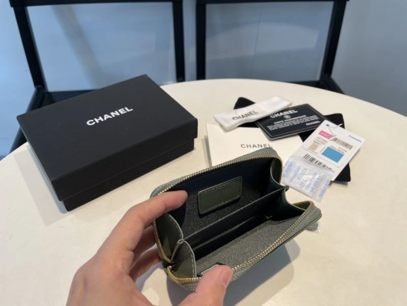 Brand-authenticated Chanel Wallet Purse