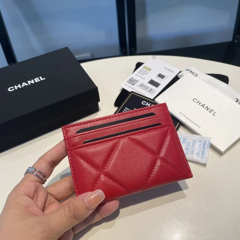 Brand-authenticated Chanel Wallet Purse