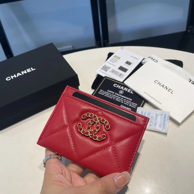 Brand-authenticated Chanel Wallet Purse
