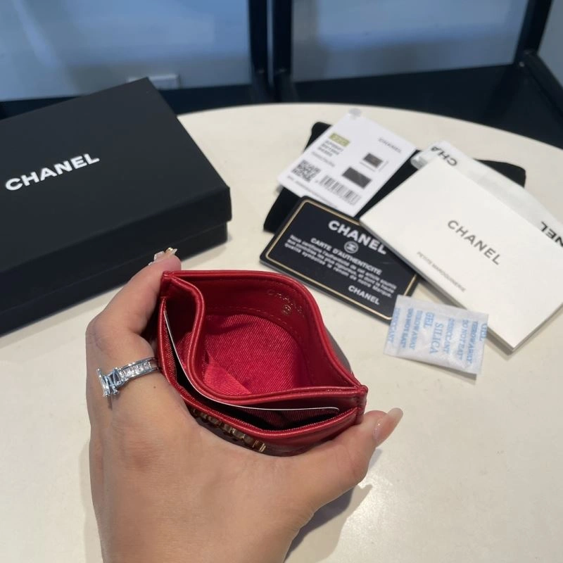 Brand-authenticated Chanel Wallet Purse