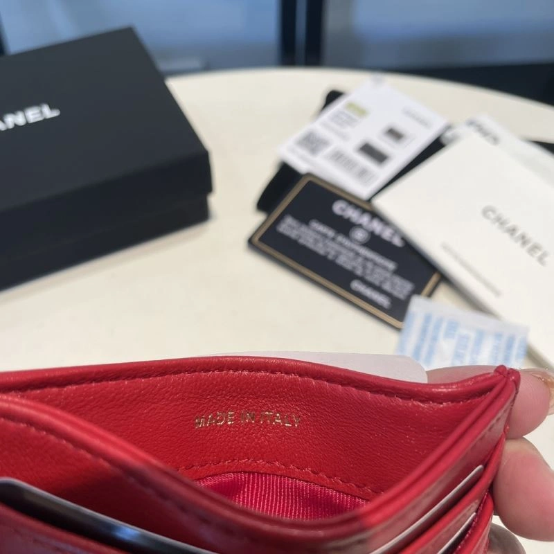 Brand-authenticated Chanel Wallet Purse