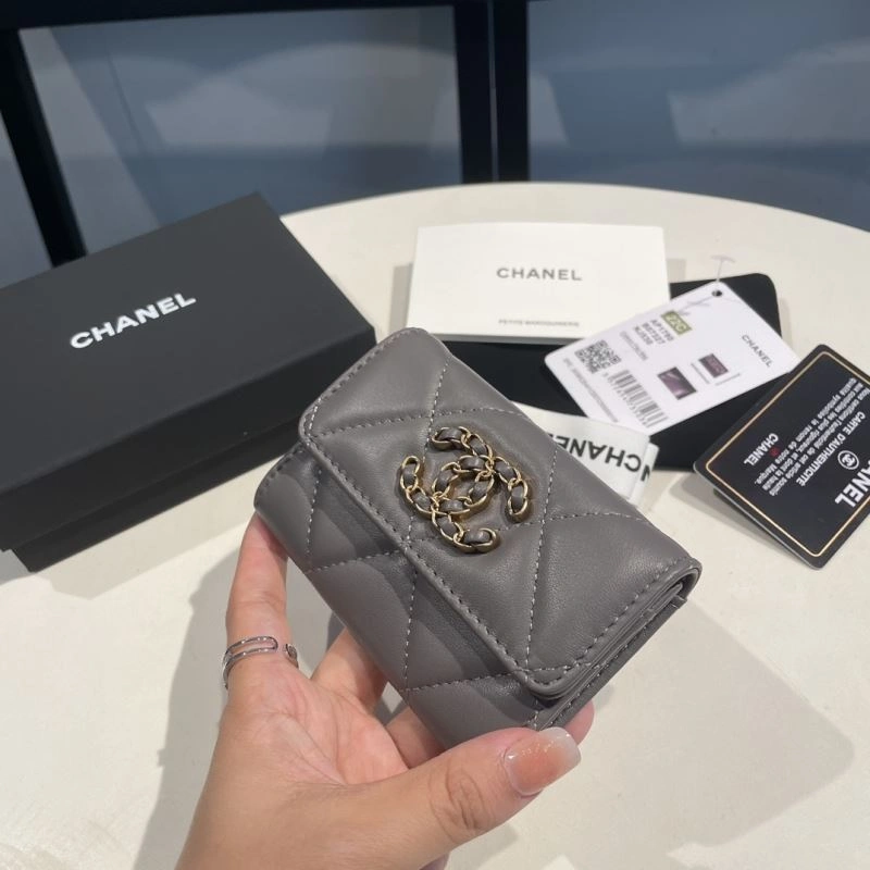 Brand-authenticated Chanel Wallet Purse
