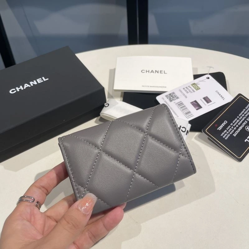 Brand-authenticated Chanel Wallet Purse