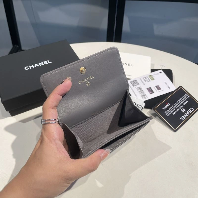 Brand-authenticated Chanel Wallet Purse