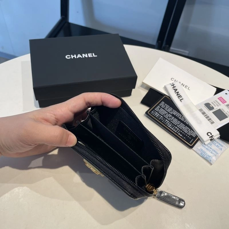 Brand-authenticated Chanel Wallet Purse
