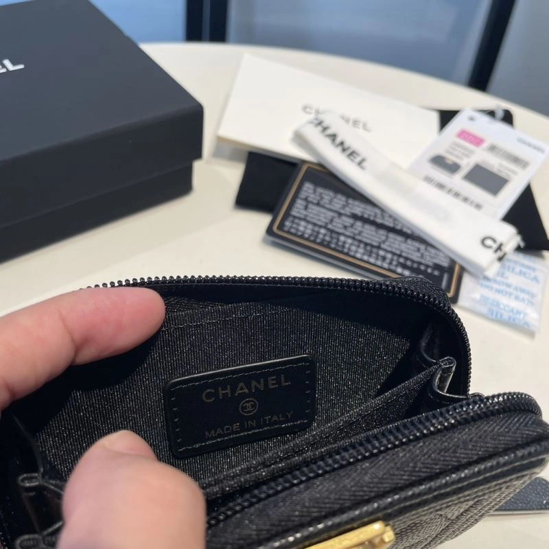Brand-authenticated Chanel Wallet Purse