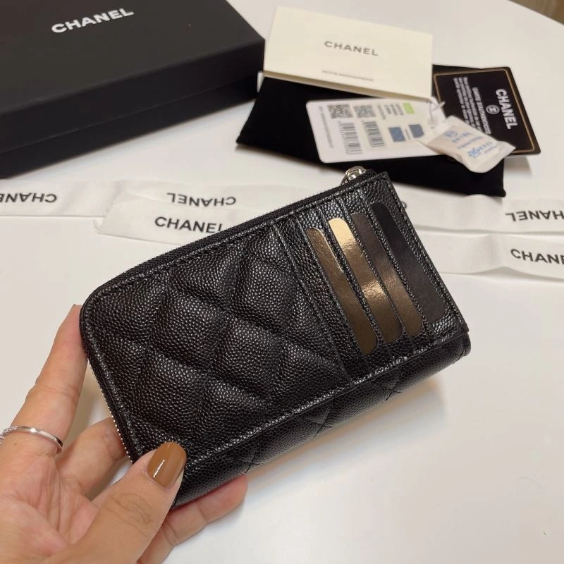 Brand-authenticated Chanel Wallet Purse