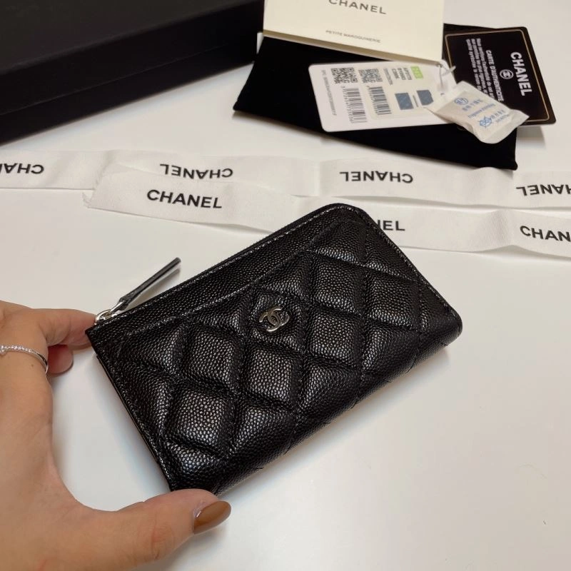 Brand-authenticated Chanel Wallet Purse