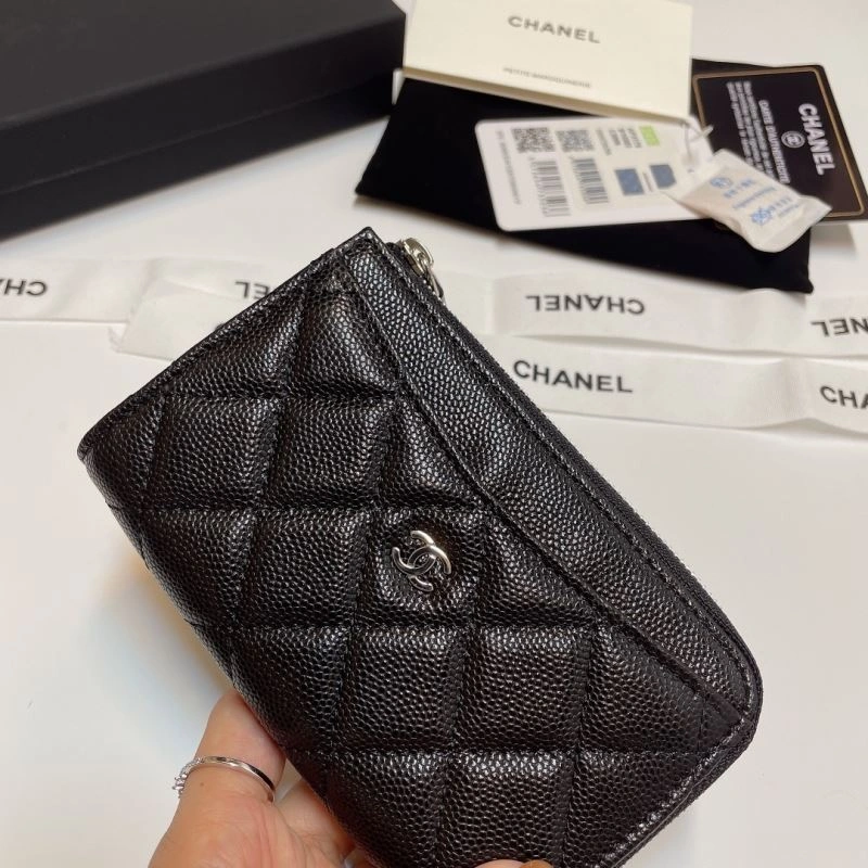 Brand-authenticated Chanel Wallet Purse