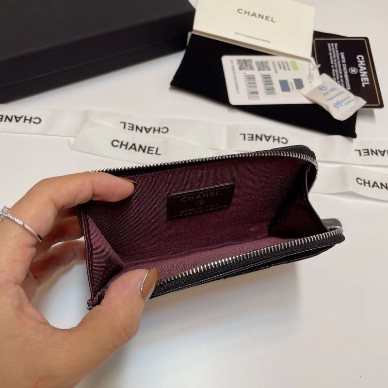 Brand-authenticated Chanel Wallet Purse