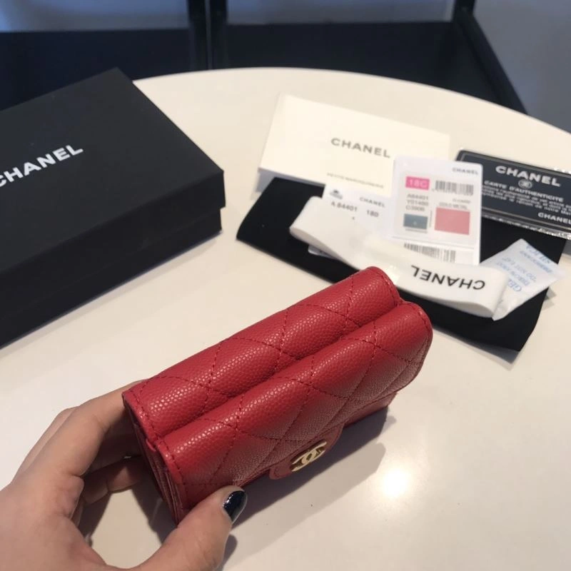 Brand-authenticated Chanel Wallet Purse