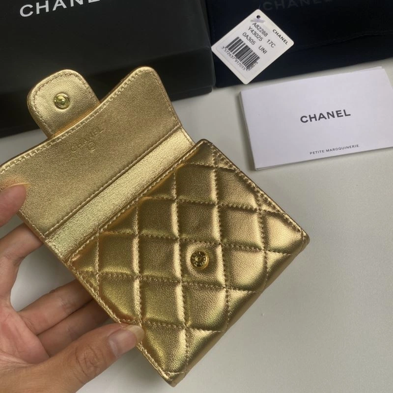 Top mirror Chanel Wallet Purse