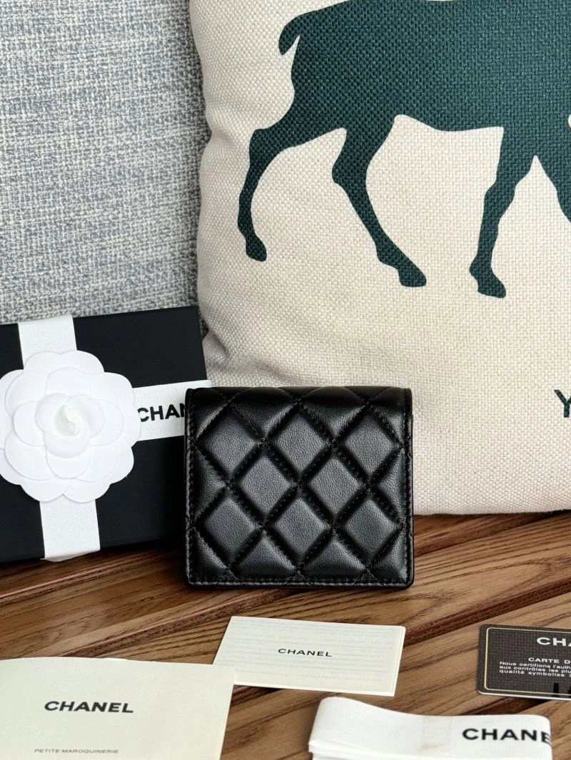 Brand-authenticated Chanel Wallet Purse