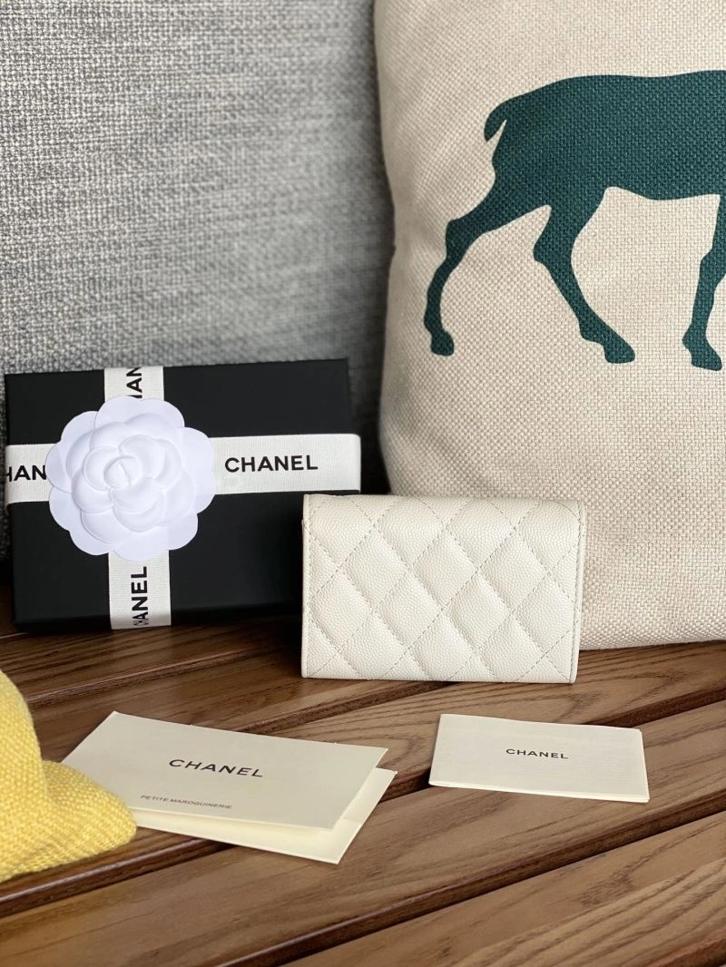 Brand-authenticated Chanel Wallet Purse