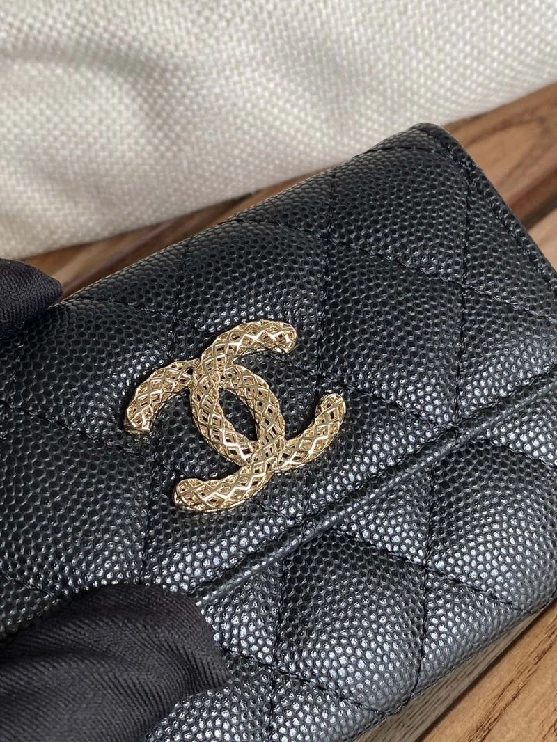 Brand-authenticated Chanel Wallet Purse