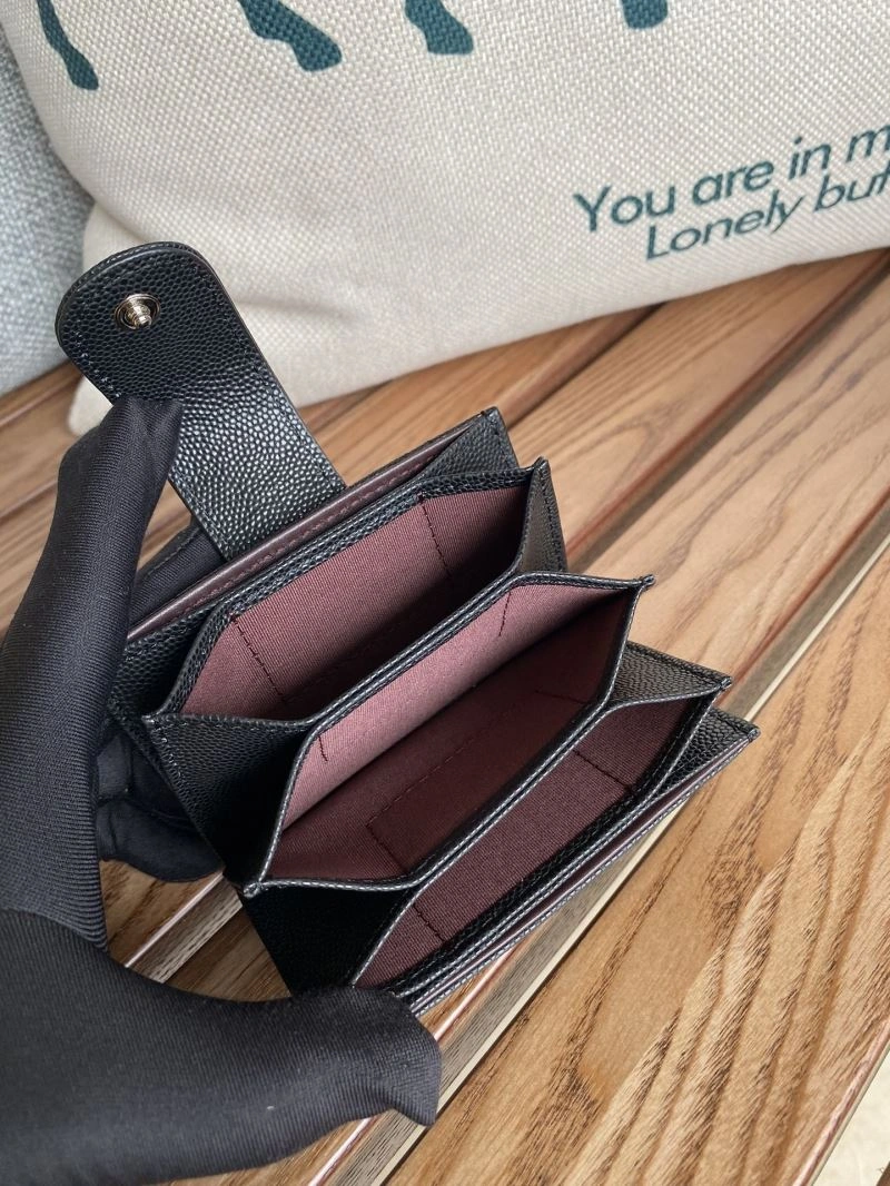 Brand-authenticated Chanel Wallet Purse