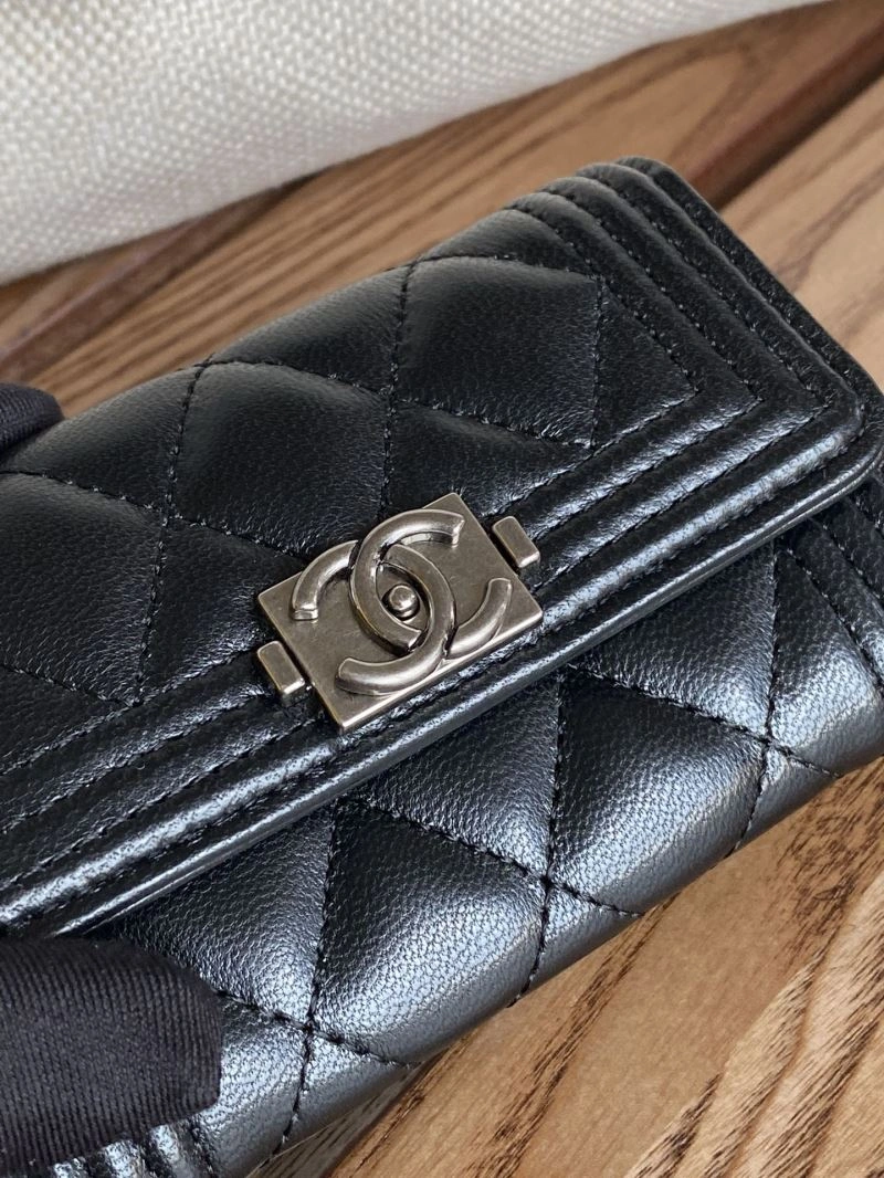 Brand-authenticated Chanel Wallet Purse