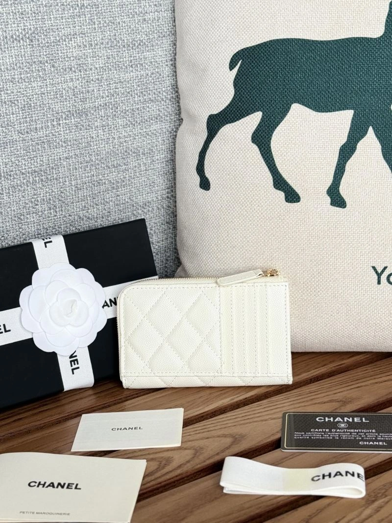 Brand-authenticated Chanel Wallet Purse
