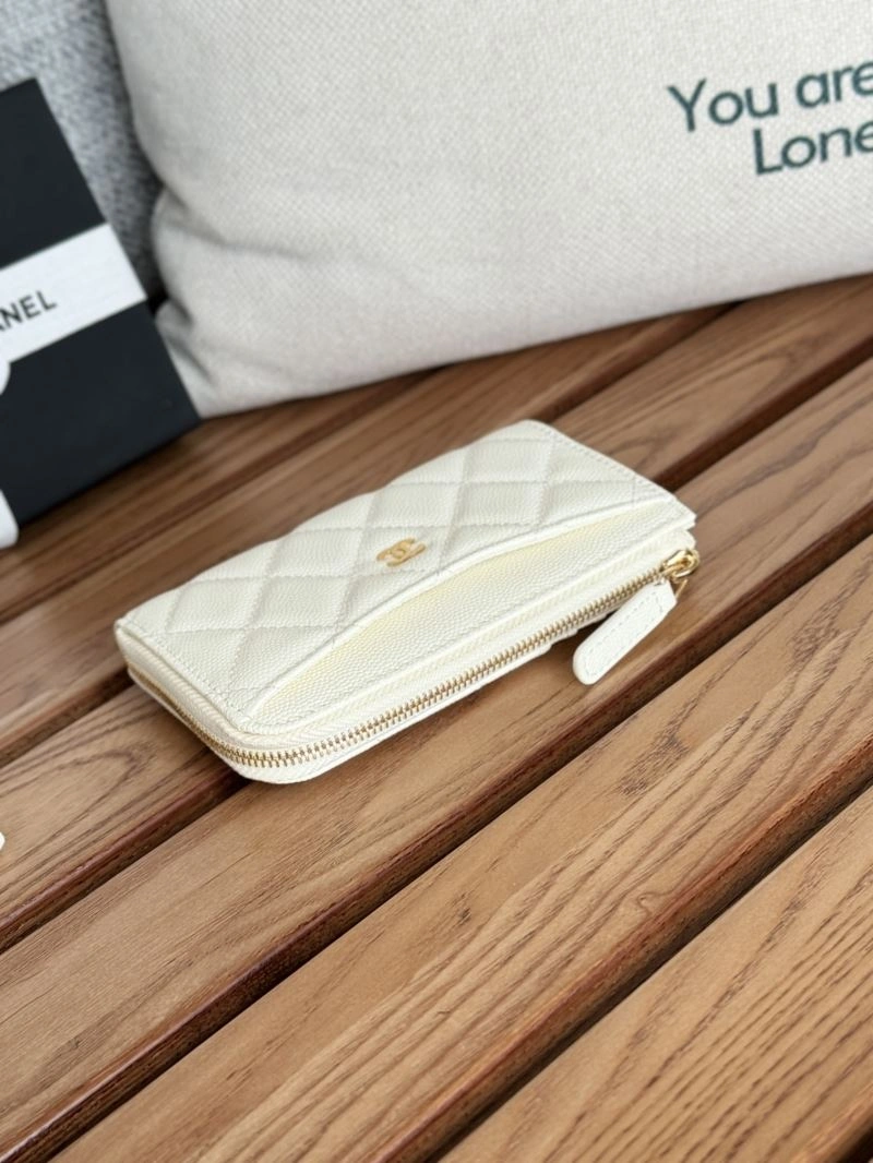 Brand-authenticated Chanel Wallet Purse