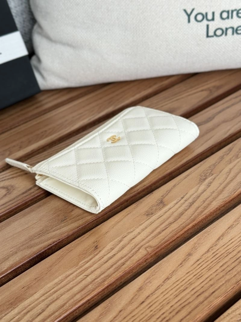 Brand-authenticated Chanel Wallet Purse