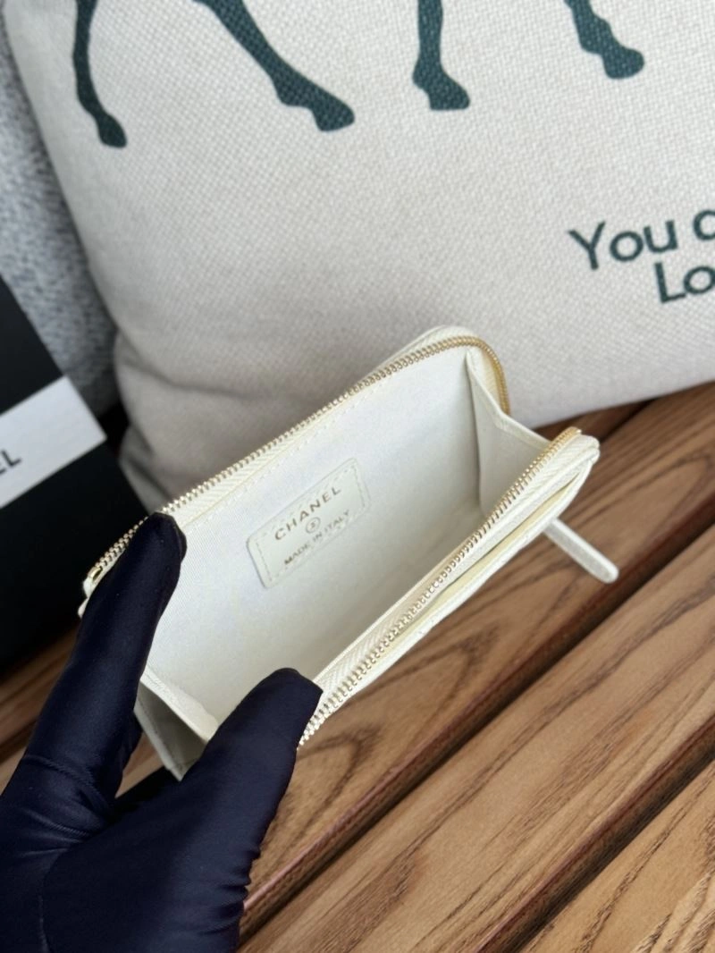 Brand-authenticated Chanel Wallet Purse