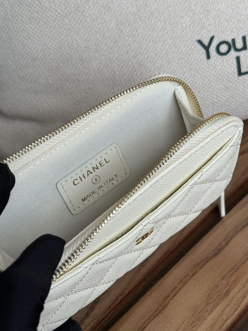 Brand-authenticated Chanel Wallet Purse