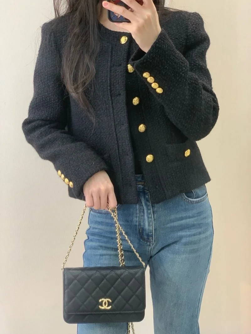 Top mirror Chanel Woc Bags