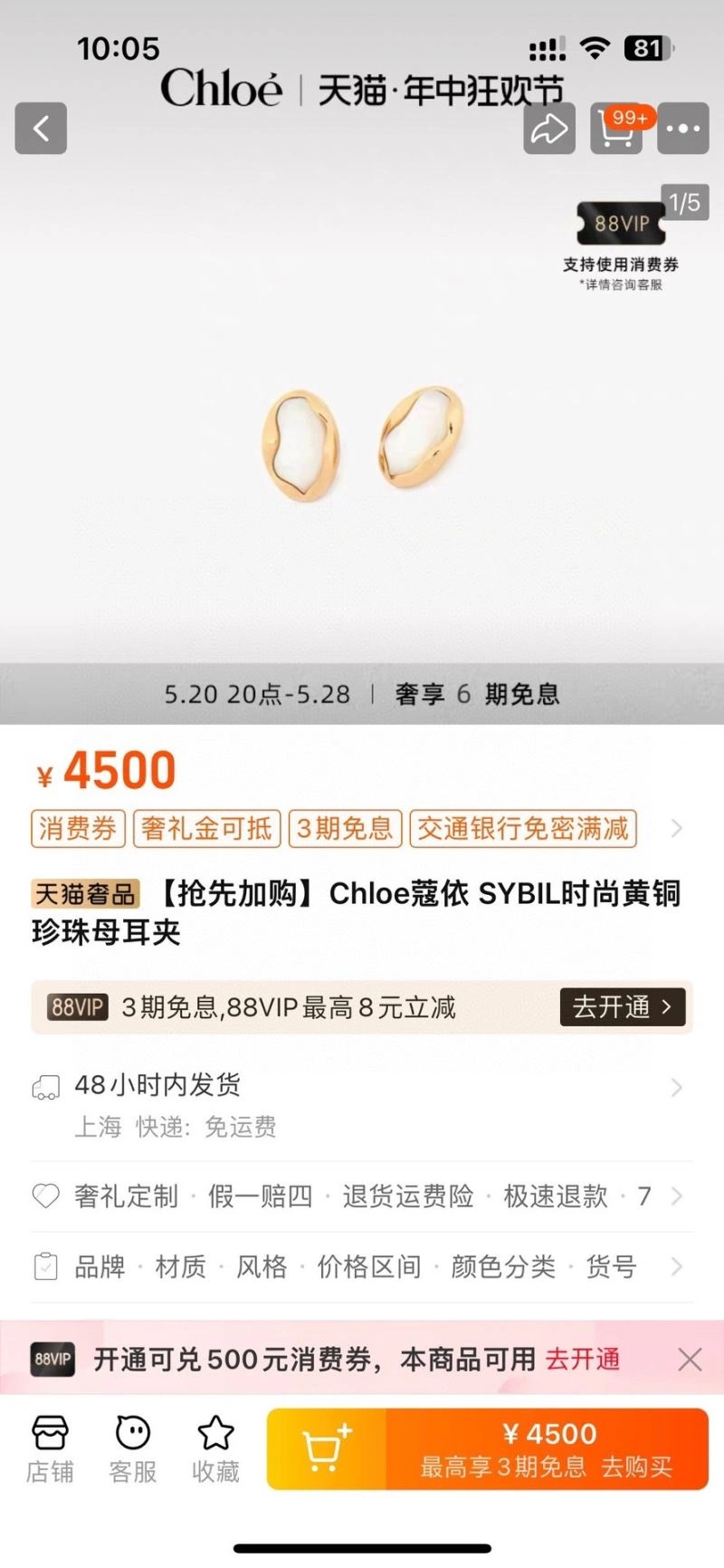 Budget-friendly Chloe Earrings