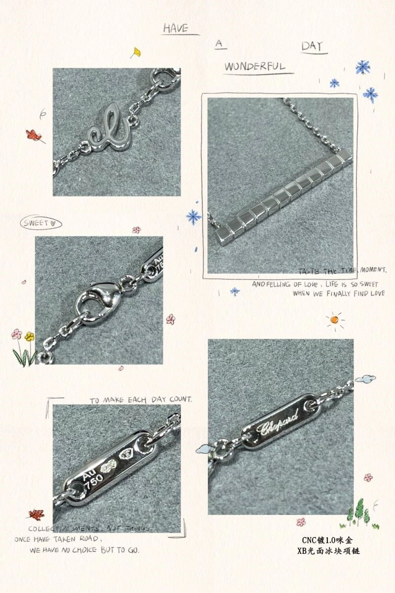 Indistinguishable Chopard Necklaces