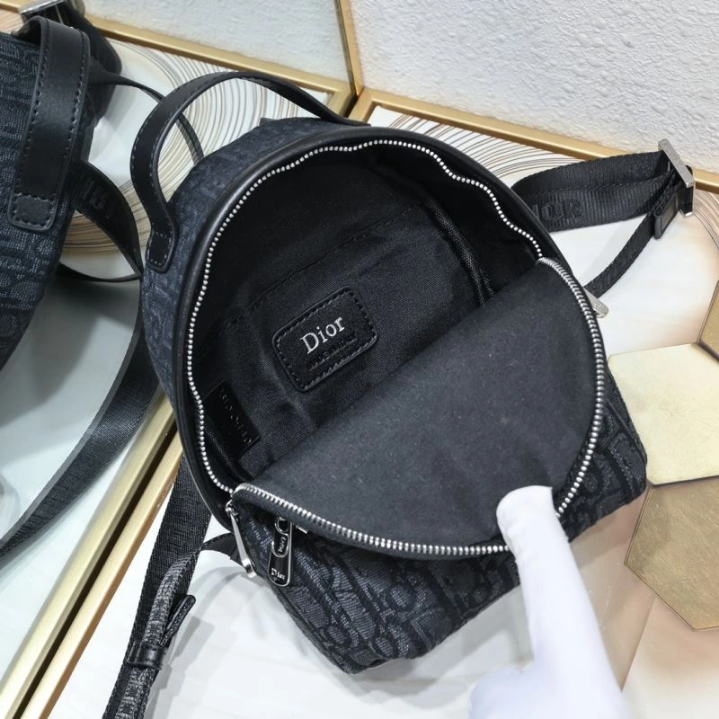 Brand-authenticated Christian Dior Backpacks