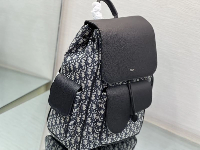 Brand-authenticated Christian Dior Backpacks