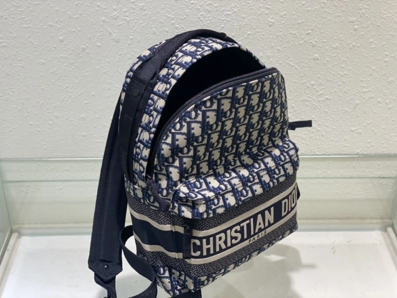 Brand-authenticated Christian Dior Backpacks