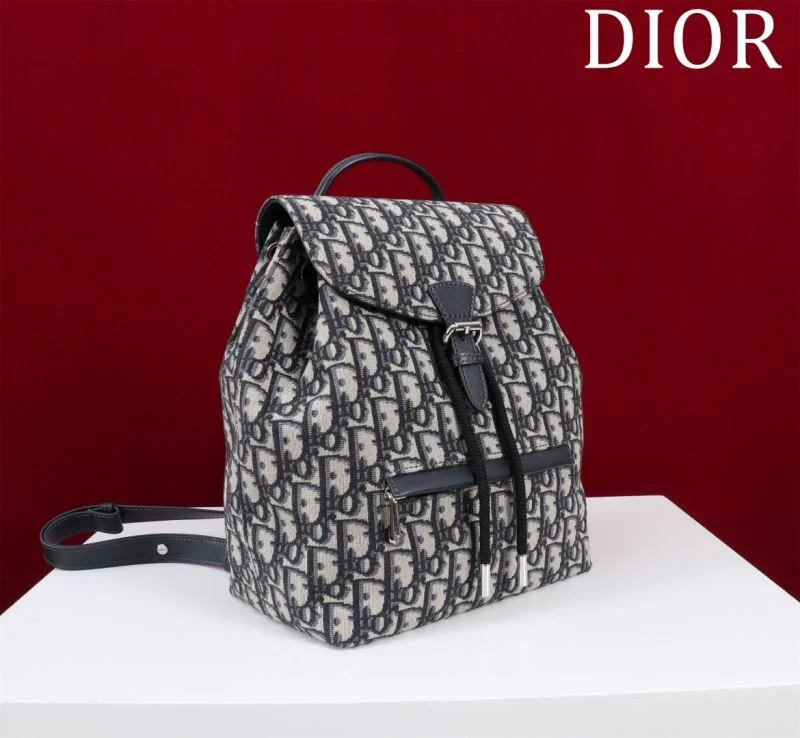 Brand-authenticated Christian Dior Backpacks
