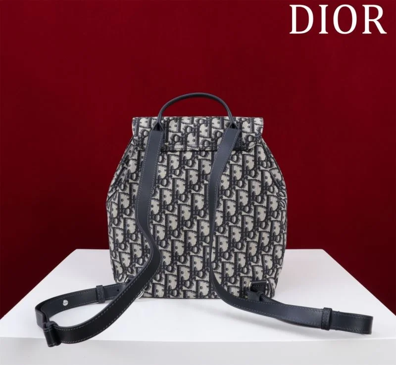 Brand-authenticated Christian Dior Backpacks