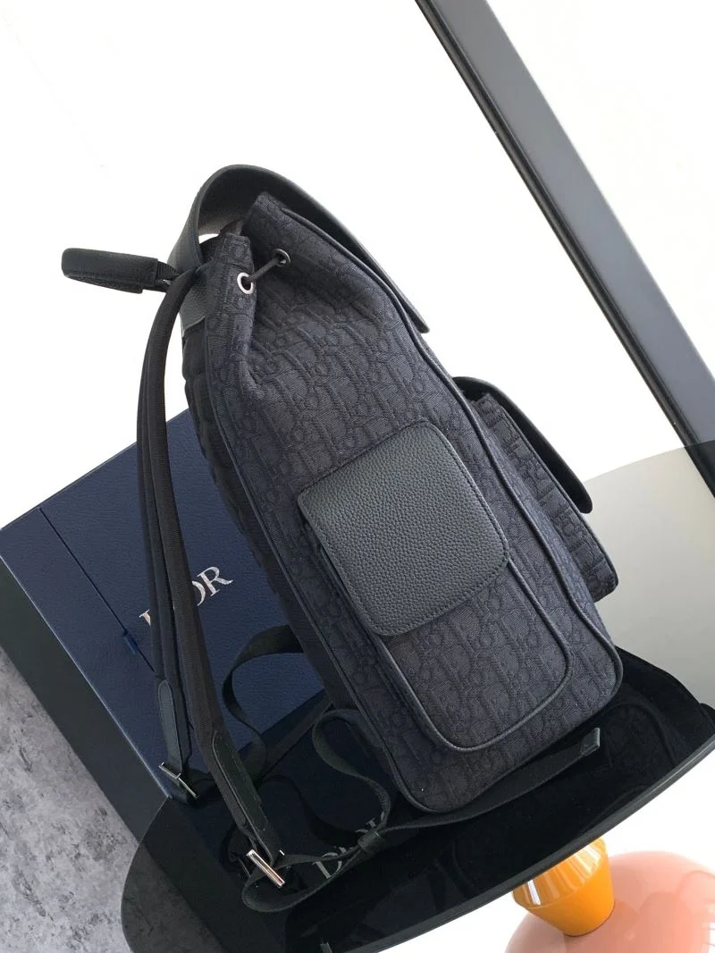 Brand-authenticated Christian Dior Backpacks