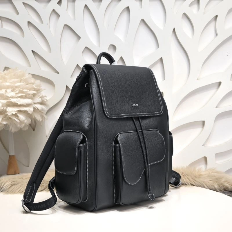 Brand-authenticated Christian Dior Backpacks