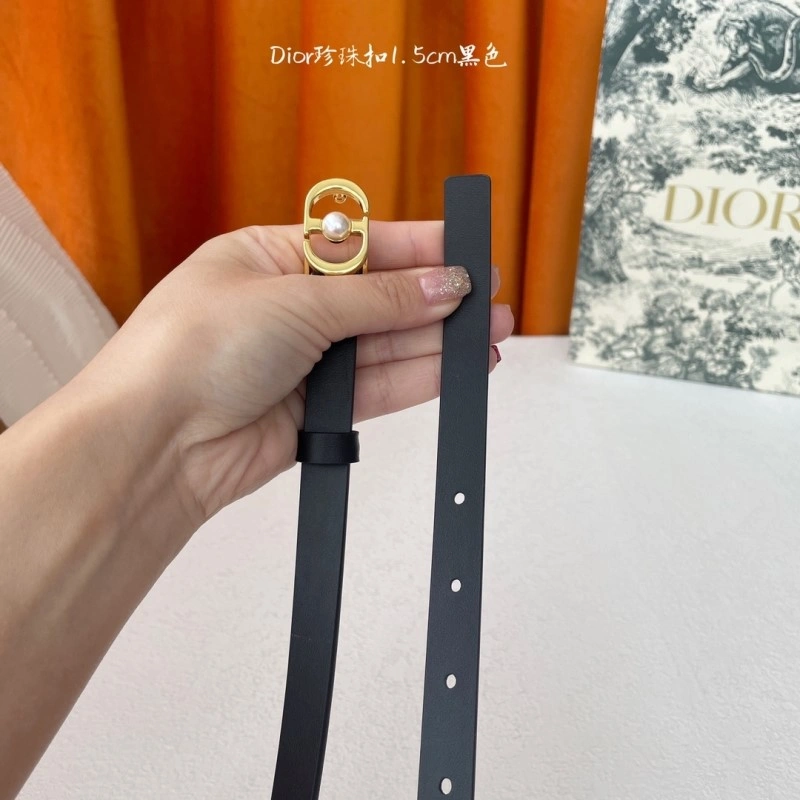 Indistinguishable Christian Dior Belts