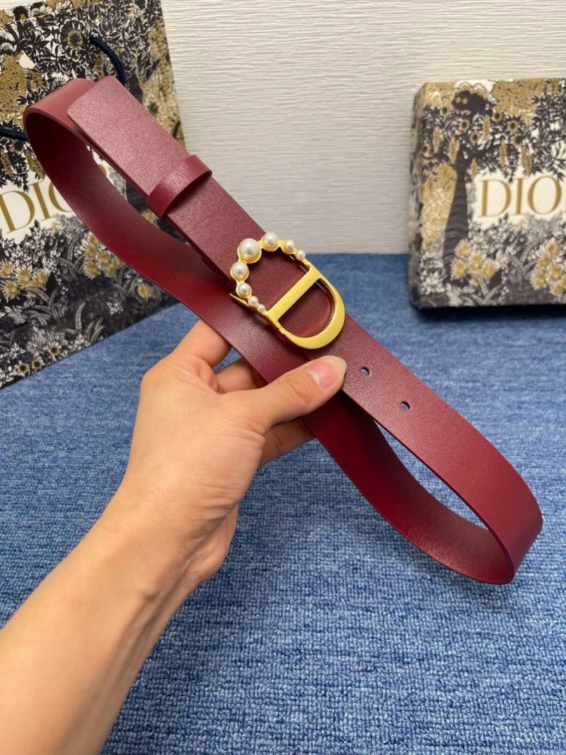 Authentic Christian Dior Belts