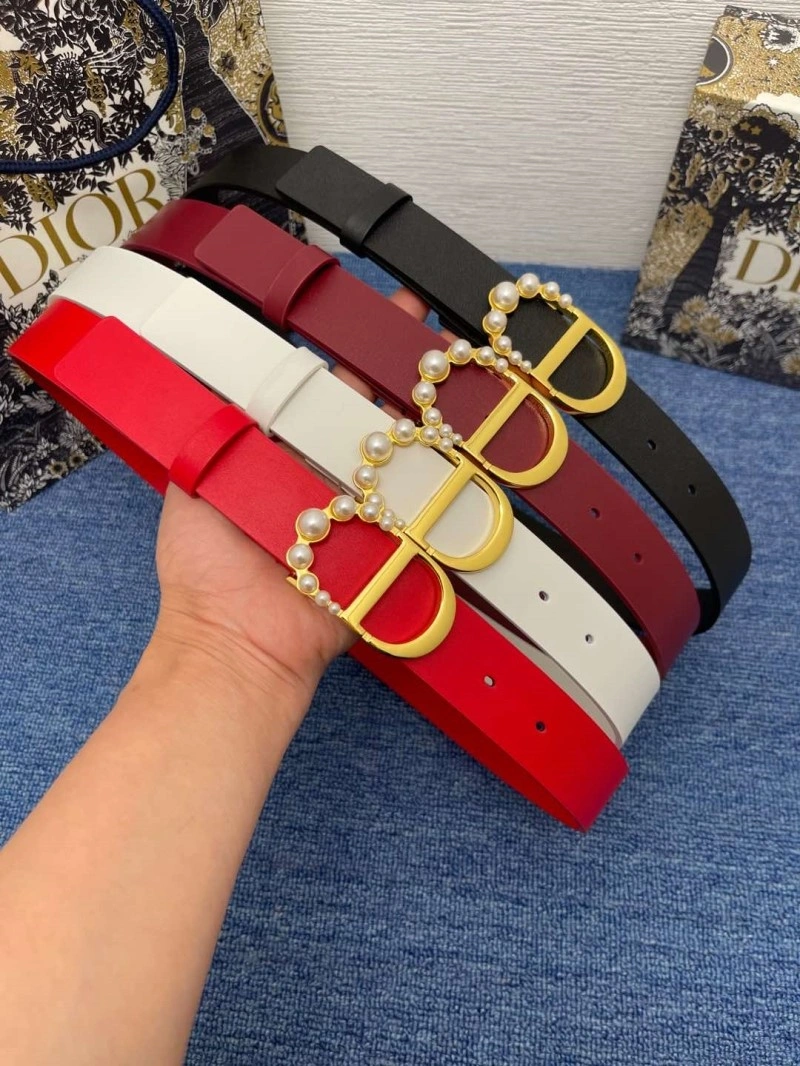 Authentic Christian Dior Belts