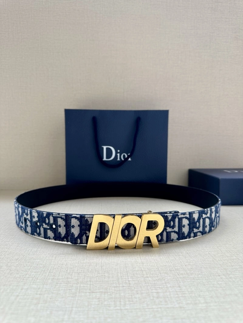 Indistinguishable Christian Dior Belts