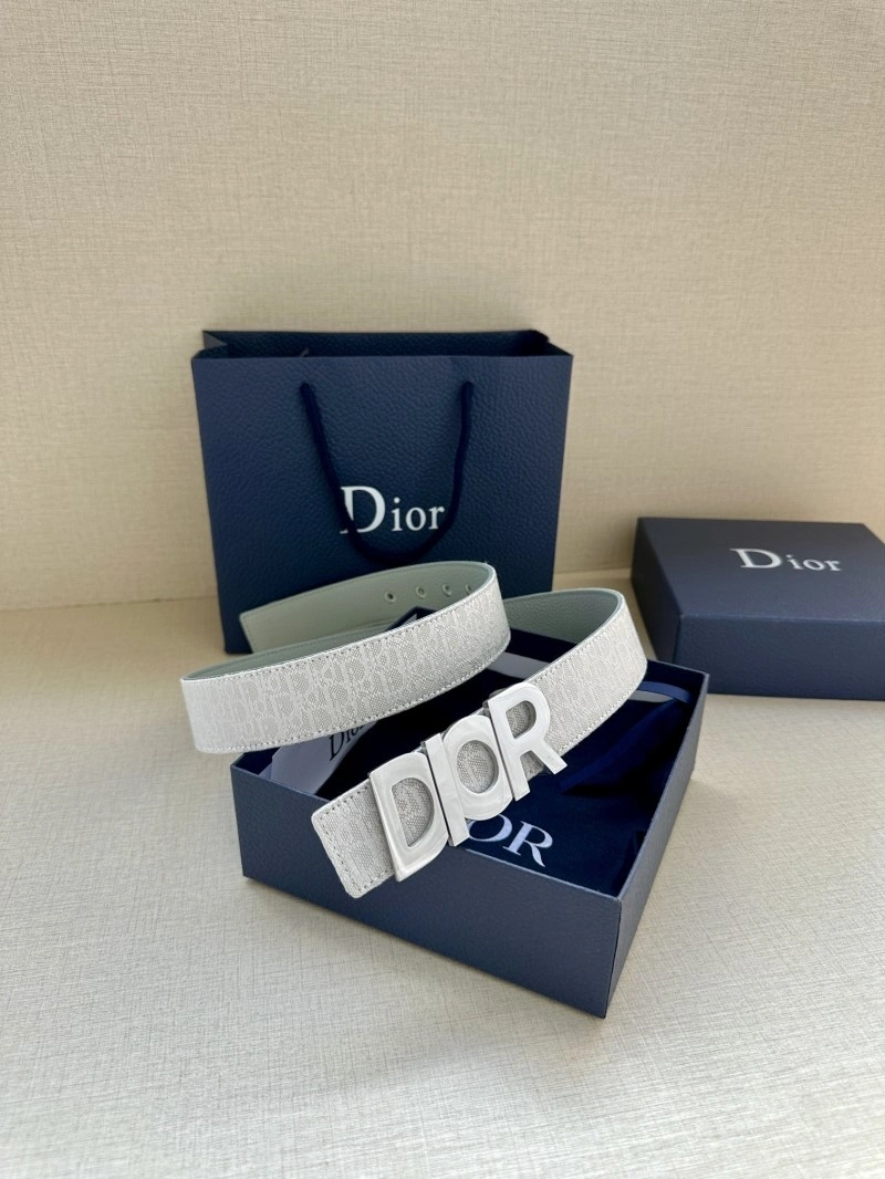 Accurate model Christian Dior Belts