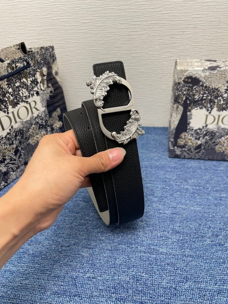 Brand-authenticated Christian Dior Belts